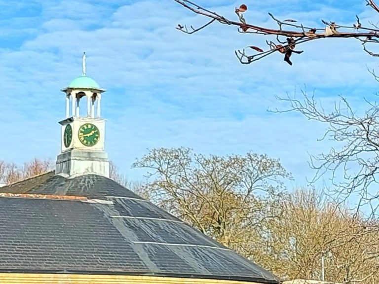 20-02-23 Clock Tower Roof - Haiku Book